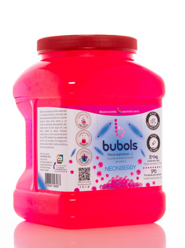 Perlas explosivas bubols sabor a neonberry x 3400 gramos | Topping Frozen