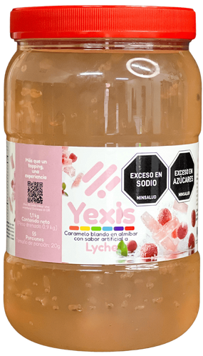 Jellys Yexis sabor a Lychee - 1100 g | Perlas Explosivas