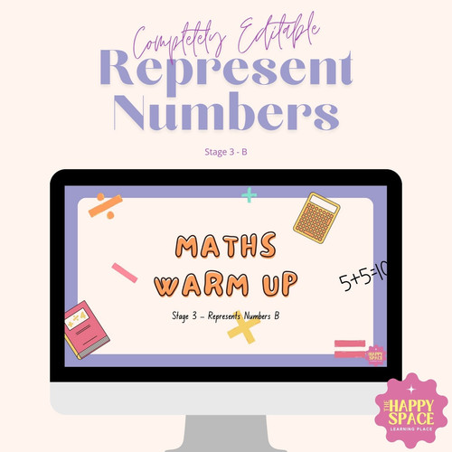 Stage 3: Represents Numbers B - Maths Warm-Up Slides | Everyday ...