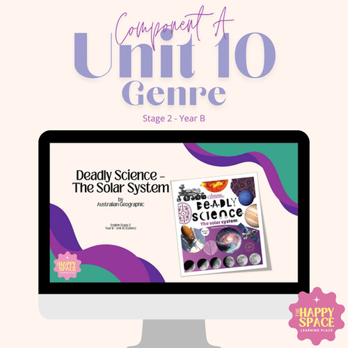 Stage 2 Unit 10: Genre Teaching Slides - Component A | Happy Space Learning