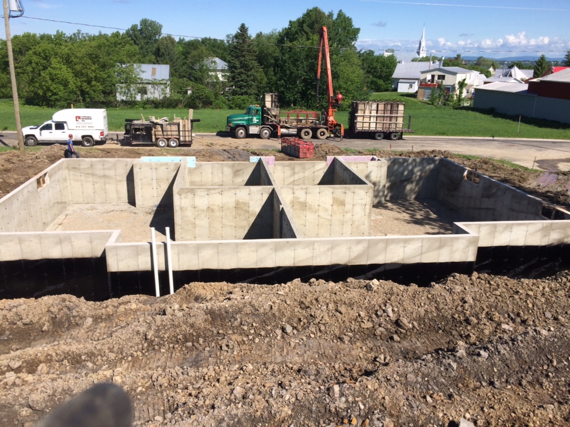 Coffrages Bionique | Entrepreneur en fondation | Réalisations