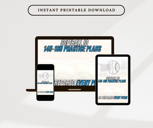 14u-18u Practice Plan Bundle | Softball IQ