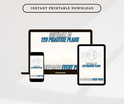 12u Practice Plan Bundle | Softball IQ