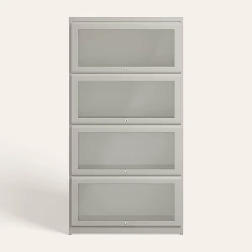 Godrej Metal 4-Door Lockable Bookcase | Prime Godrej
