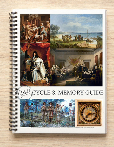 Cycle 3 Memory Guide (Print Product) | Scholé Songs