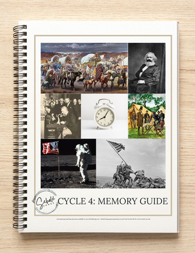 Cycle 4 Memory Guide (Print Product) | Scholé Songs