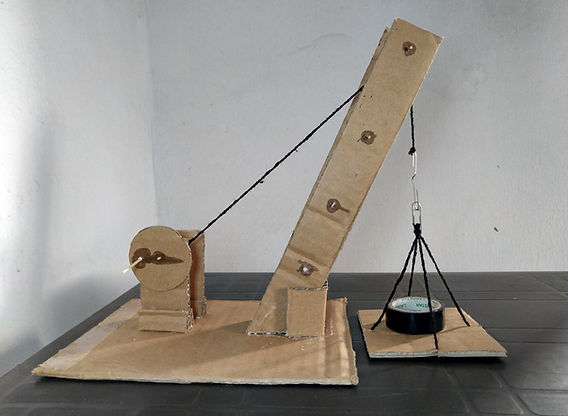 crane pulley system school project