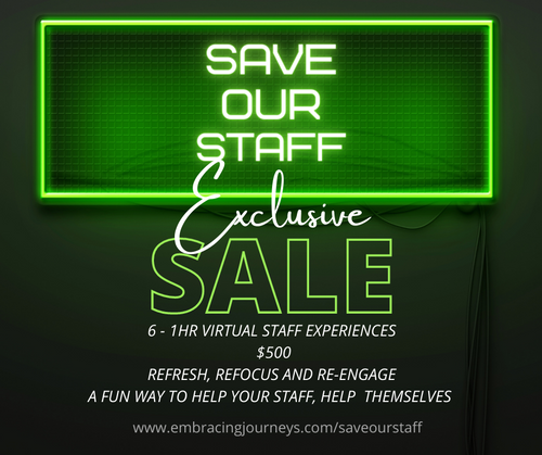 Save our Staff Gift Certificate | Embrace