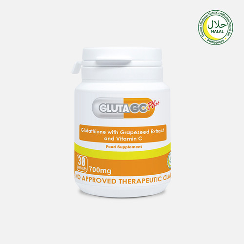 GLUTA GC PLUS - Glutathione with Grapeseed Extract and Vitamin C ...