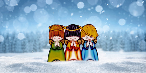 three little angels | Creative Outlet Art