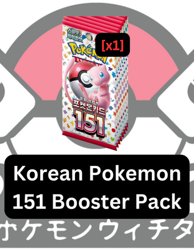 Korean Pokemon 151 Booster Pack (x1) | PokeICT