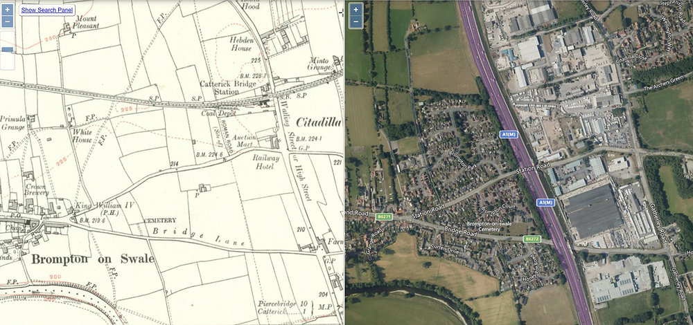 Historical Maps & Aerial Photographs