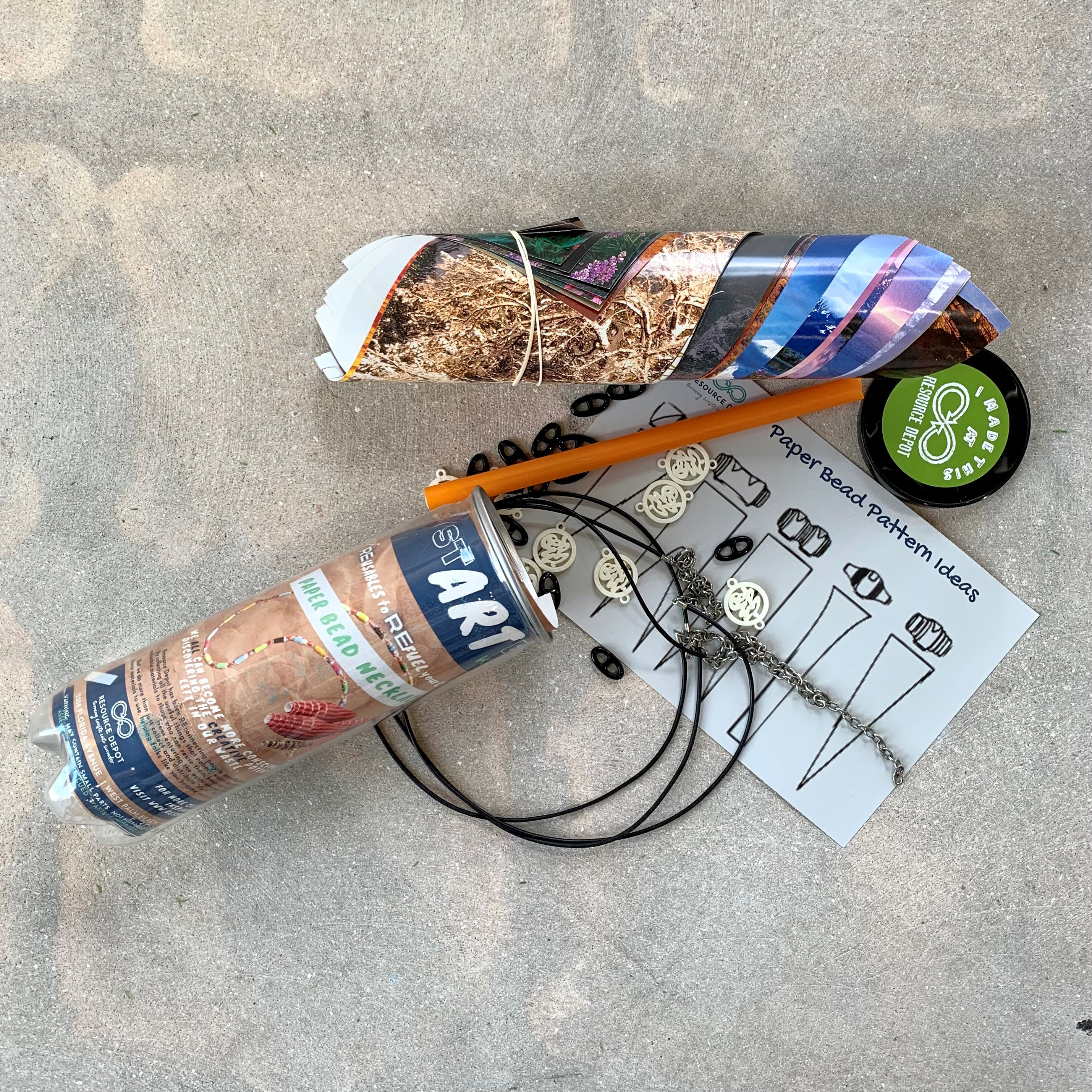 Paper Bead Necklace stARTer Kit
