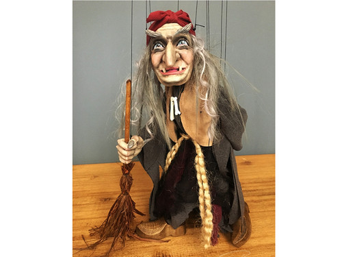 Witch (Baba Yaga) Marionette | CompanyofMarionettes