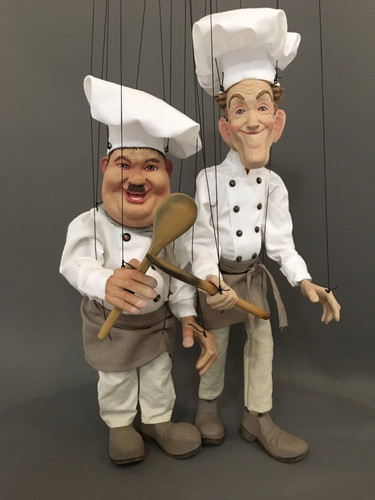 Laurel and Hardy Marionettes | CompanyofMarionettes