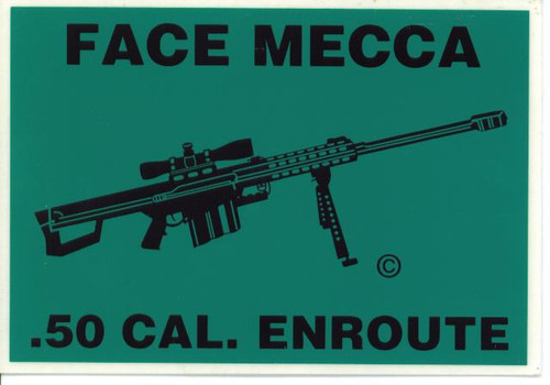 Face Meca .50 Caliber en-route 2 3/4 x 4 Inch | Greenberetcd