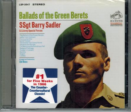 Ballads of the Green Berets CD by SSgt Barry Sadler | Greenberetcd