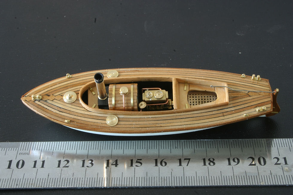 Light Cruiser "NOVIK", 1900. (S 1:75) Scale models ship