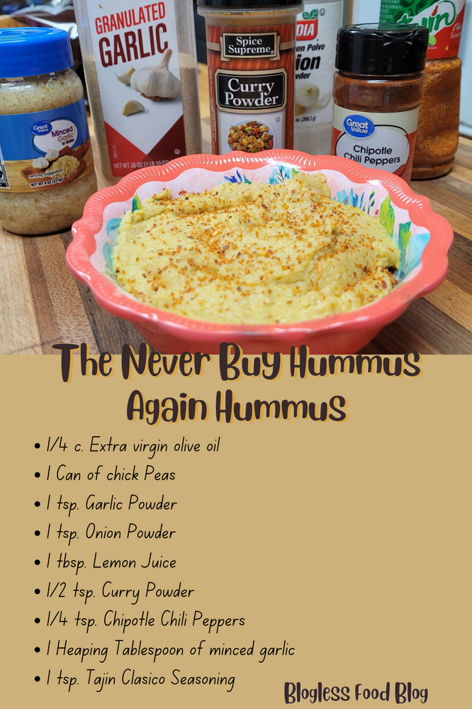 Stop Buying Hummus