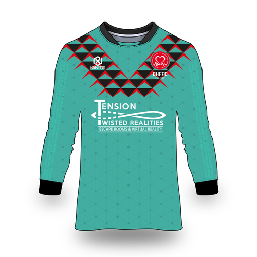 BHF FC Charity Home Memorial GK Playing Shirt 2024 | Ignite Sport Apparel