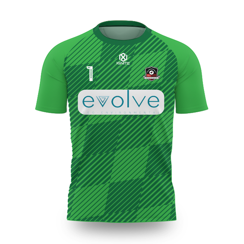 Metheringham FC Mens 2nd Home GK Shirt 2024 | Ignite Sport Apparel