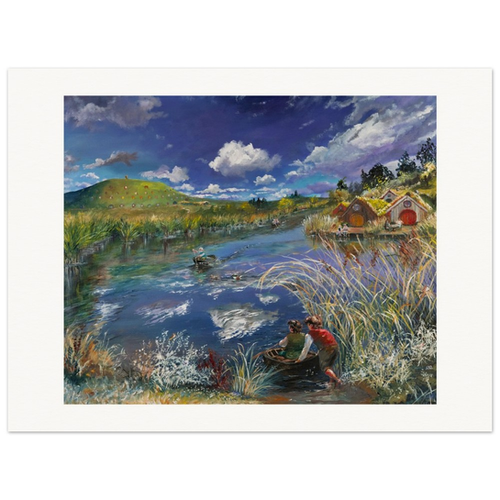 "Buckland" Tolkien Art Print | Miriam Ellis