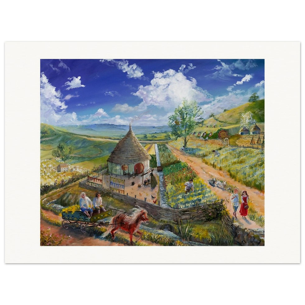 Tolkien Art Prints and Lord of the Rings Illustrations - Miriam Ellis