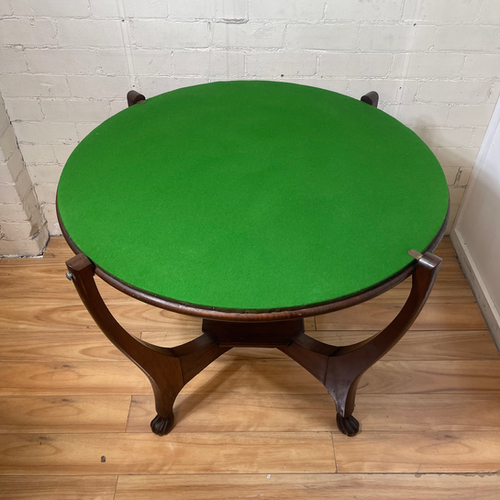 Solid Timber Tilt-Top Games Table | Upcycle Design