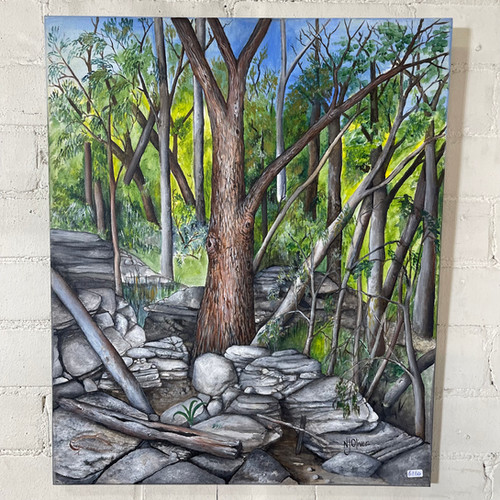 N.J. Oliver Original Watercolour Painting | Upcycle Design