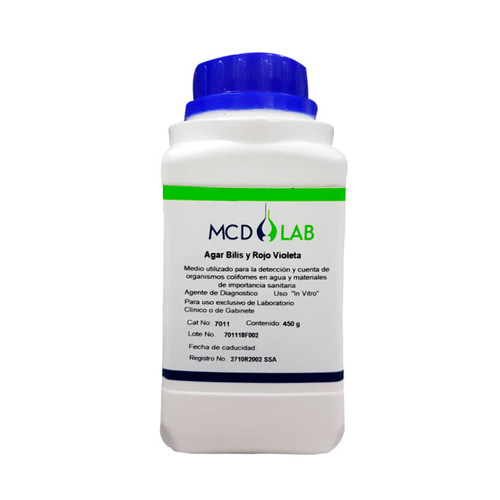 AGAR BILIS Y ROJO VIOLETA FRASCO DE 450G | Dibbiotek