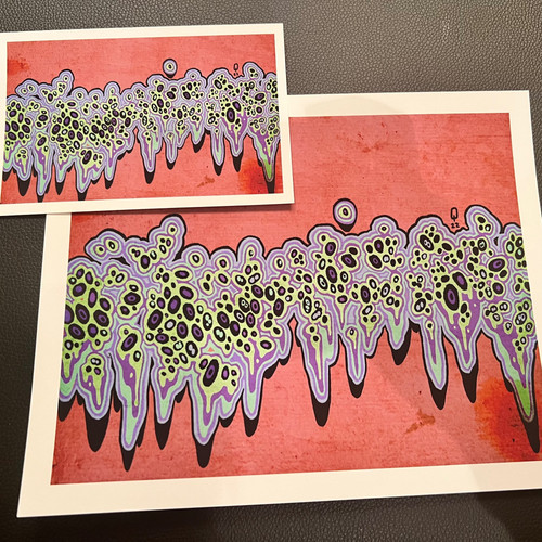 Abstract goo prints | quinntattoo