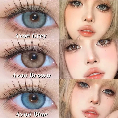 AVOERIE SERIES 14.5MM POWER 0-1000 KOREA CONTACT LENSES | Thedollyeye Korea