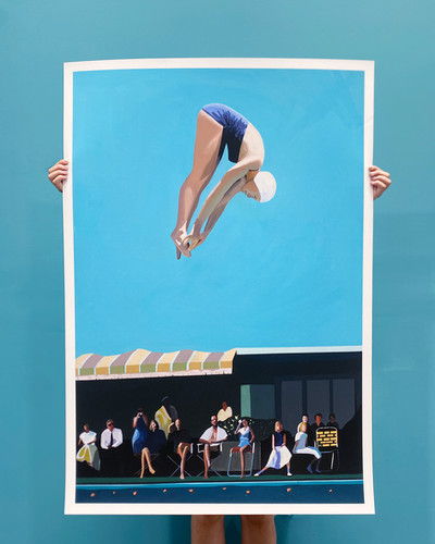 The Competition, 2022 - AP - LIMITED EDITION PRINT | Jess Brilli