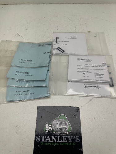 Micromatic 26-96-1010 Seal Kit New lot of 7 | Stanley's Industrial