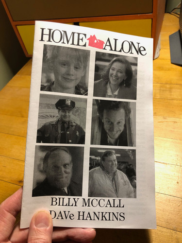 Home Alone zine by Billy McCall and Dave Hankins | Roostercow