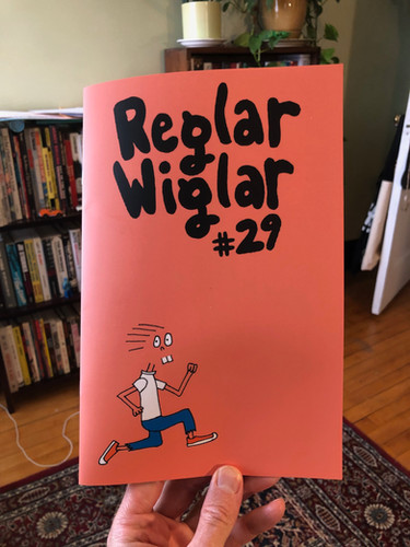 Reglar Wiglar #29 zine by Chris Auman | Roostercow