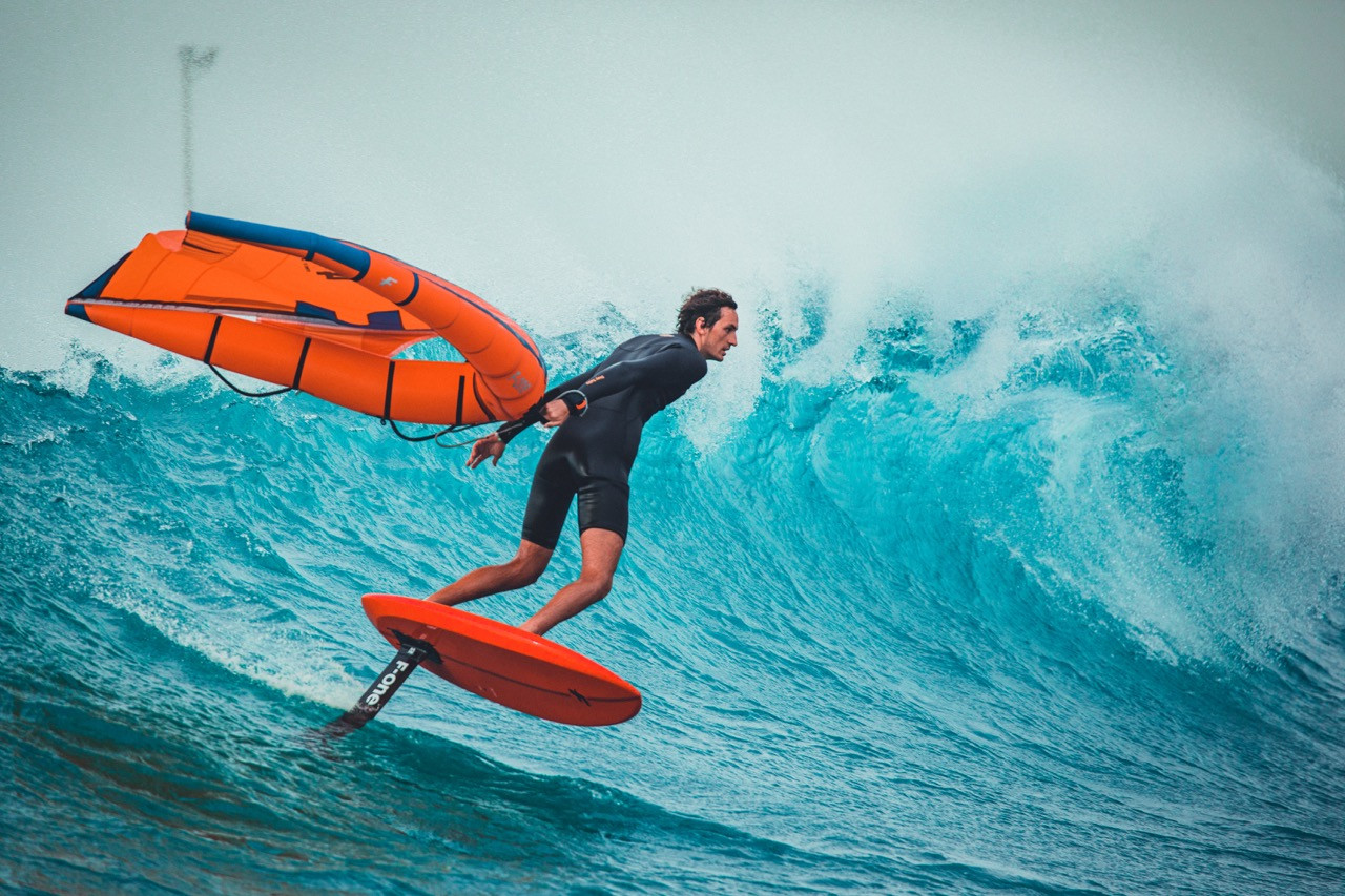 Beginner Wing Surf Lesson Boat Assisted | IWO Certified School