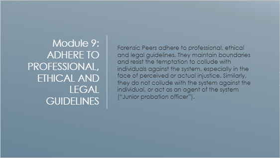 Forensic Peer Support | Peer Supports Academ