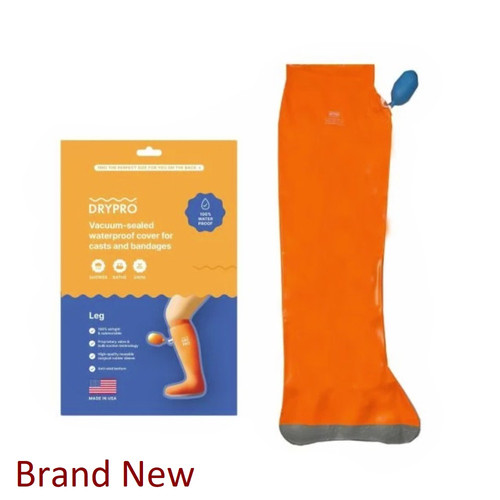 DRYPRO Waterproof Vacuum Sealed Half or Full Leg Cast Covers ...