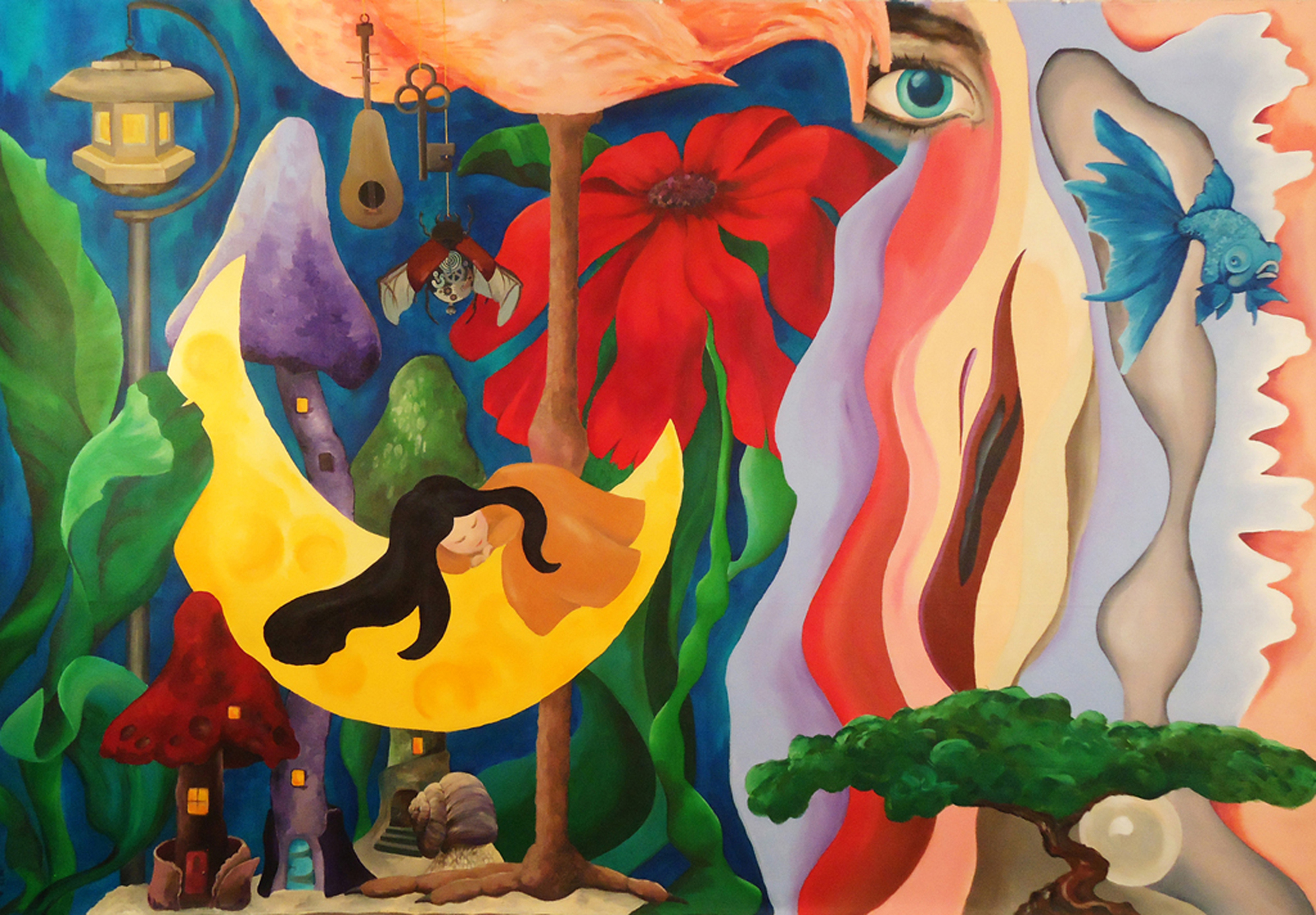 Aniko Doman, Fine Artist & Muralist