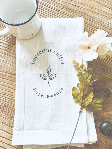 Café Couture: Elegant Impactful Coffee Towel | Impactful Coffee
