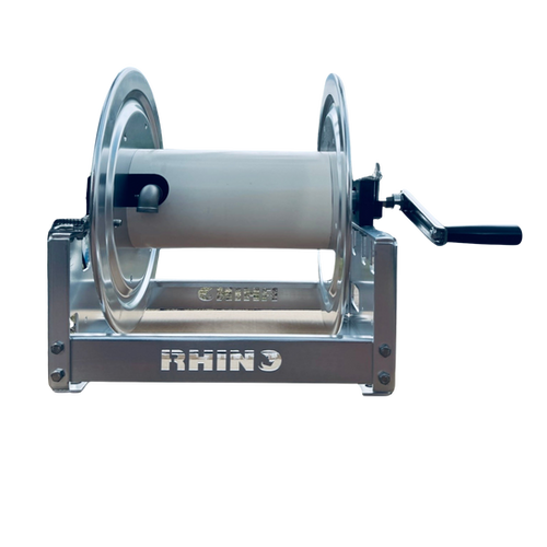 Rhino Aluminium Hose Reels, 12 inch and 18 inch. | Flomix