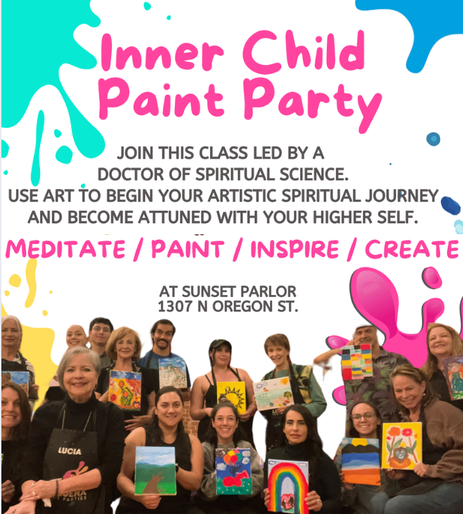 Inner Child Art Paint Party | Sunset Parlor