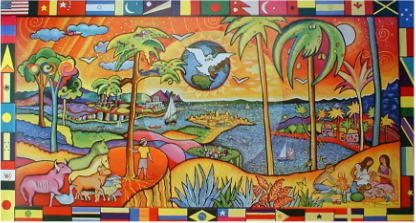 Visualize World Peace Print | Sunset Parlor