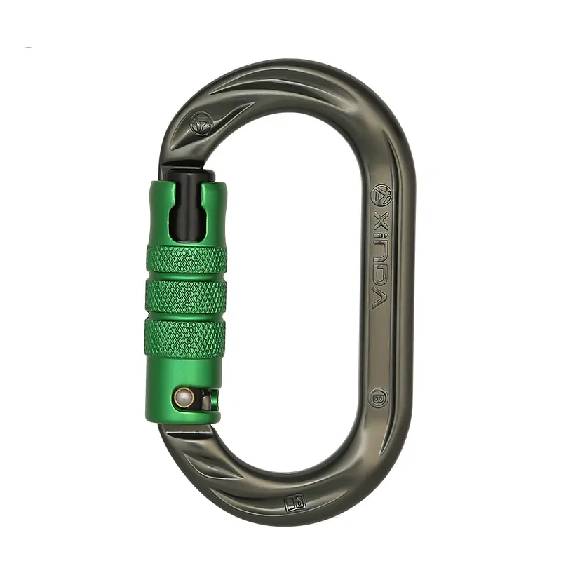 Xinda - Oval Twist Lock Carabiner | Trogg Shop Xinda - Oval Twist Lock Carabiner | Trogg Shop