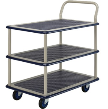 3 Tier Trolley 740 x 480mm 150kg w Handle | Renostop