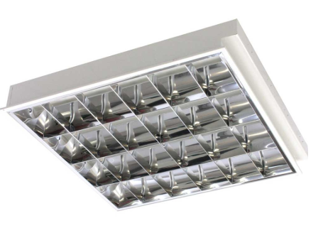 Recessed Lighting Louvre full set with 2 tubes ( Fluorescent) | Renostop