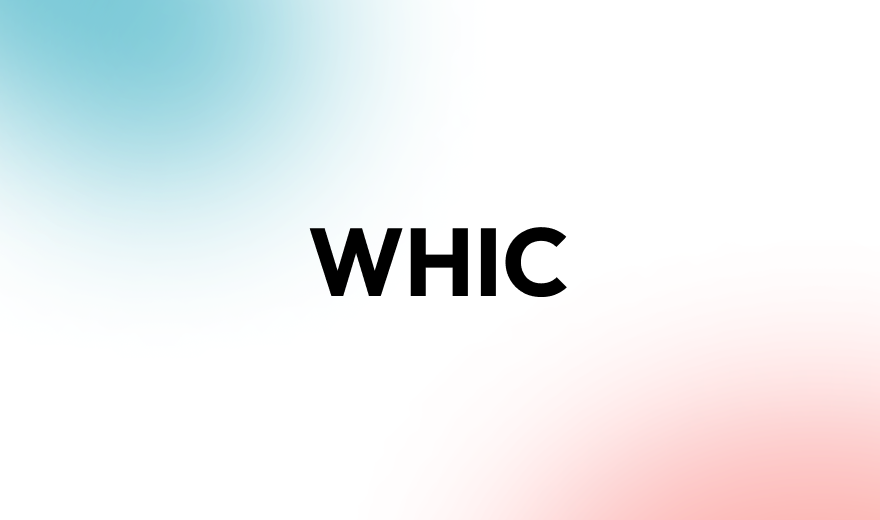 WHIC has launched! | WHIC