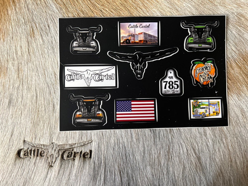 Sticker Sheet | Cattle Cartel