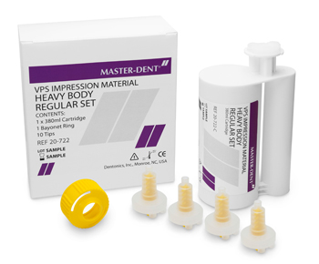 VPS Impression Material, 380ml (5:1) Cartridges | Dentonics.com